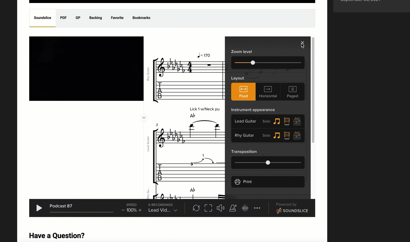 How to Print Interactive Tabs - Learning Guitar Now