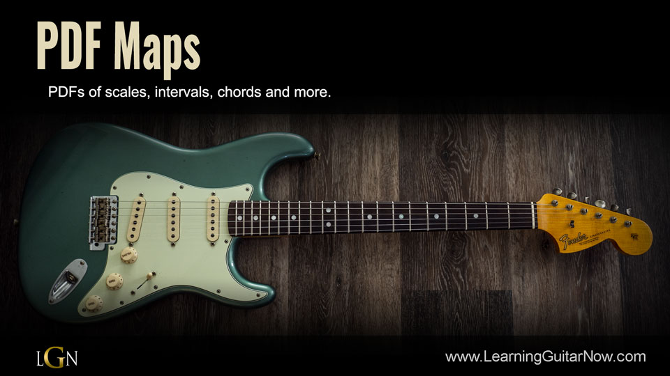 PDF Fretboard Maps - Learning Guitar Now